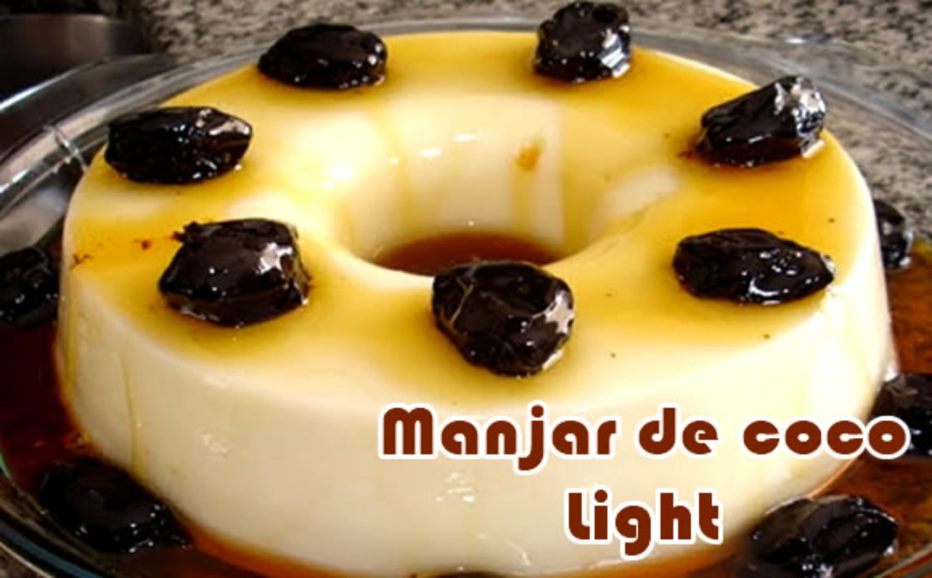 Manjar de coco - Receitas fit | Receitas Fitness