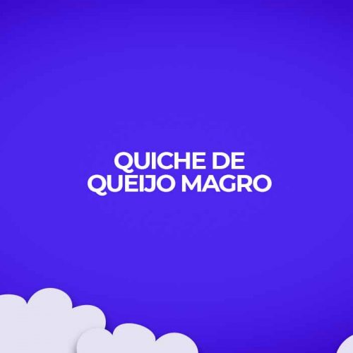 Quiche de queijo magro - Receita dukan